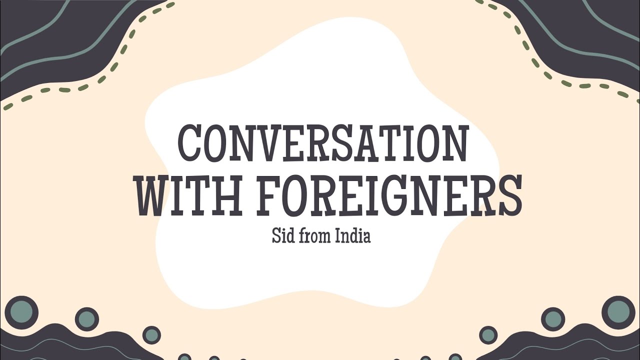 Professional English | Talk with foreigners | 2213025001 - YouTube