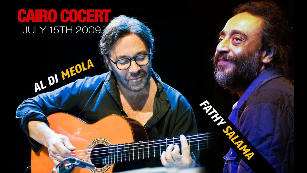 Al Di Meola & Fathy Salama Egypt Concert 2009 - YouTube