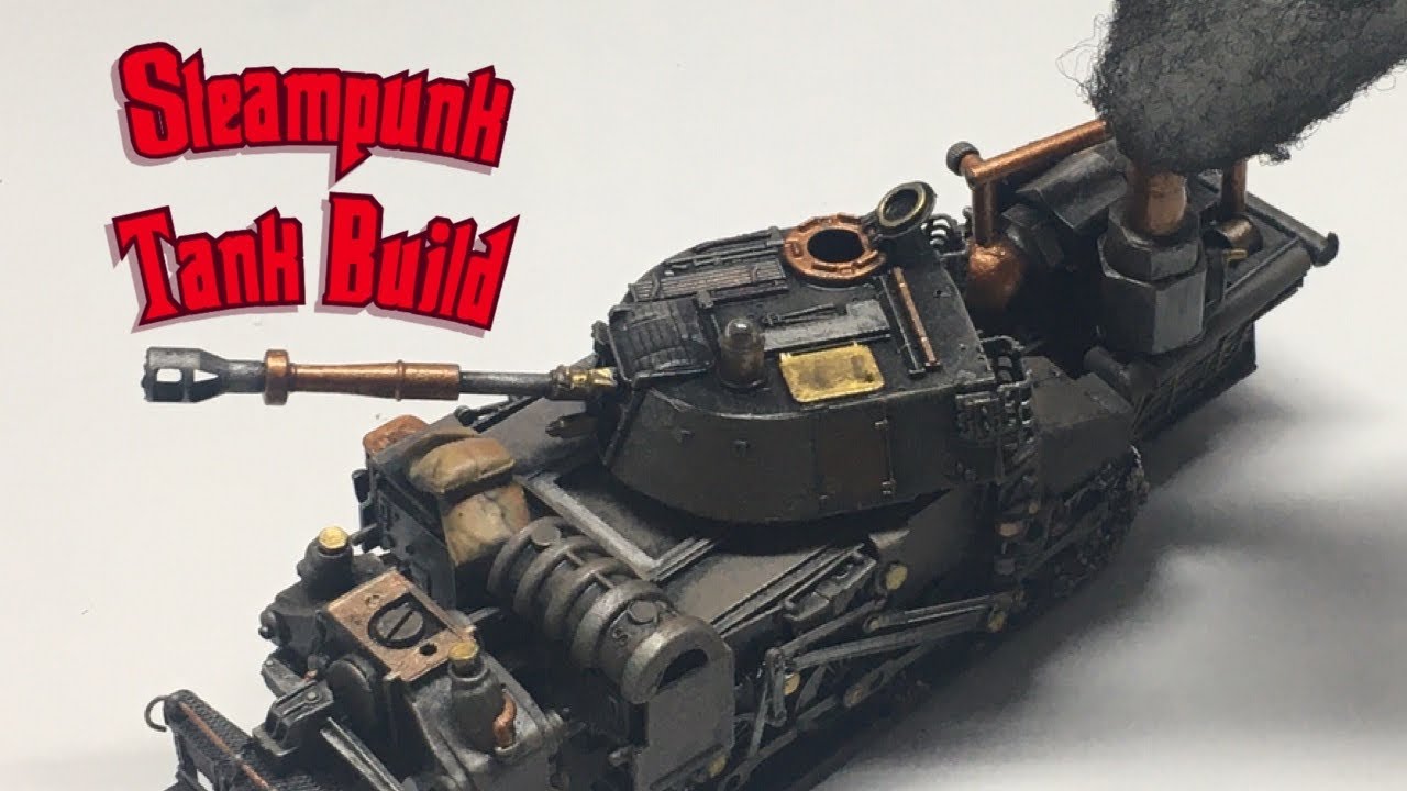 Gaslands UK Challenge Steampunk Tank “Megatron” Paint and final touches ...