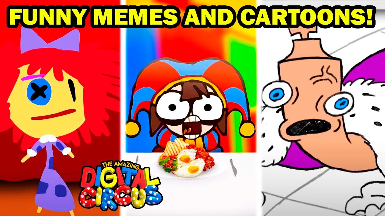 FUNNIEST Amazing Digital Circus MEMES and ANIMATIONS! - YouTube