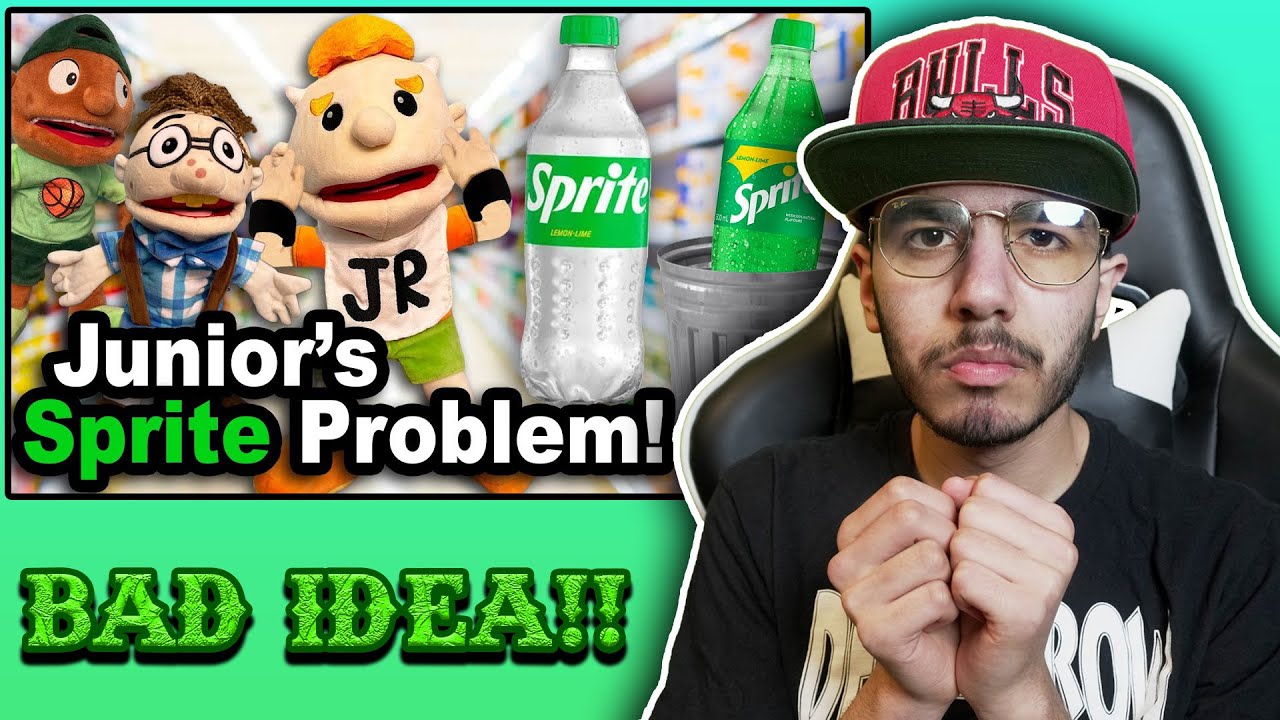 SML Movie: Junior's Sprite Problem! | Reaction! - YouTube