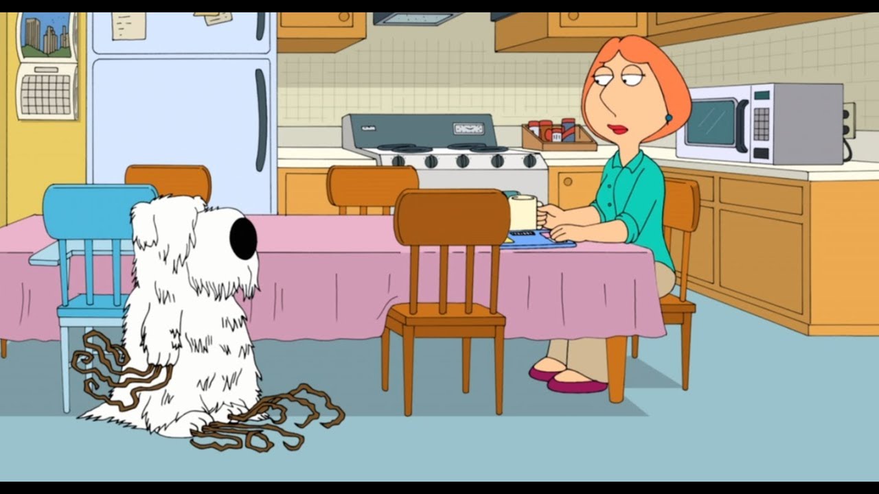 FAMILY GUY: Brian haircut | S10E01 - YouTube