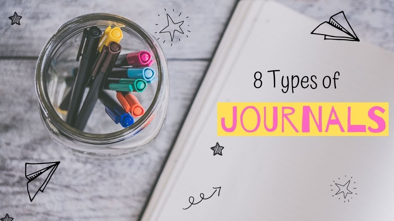 8 DIFFERENT YPES OF JOURNALS | (Journals you should start keeping ...