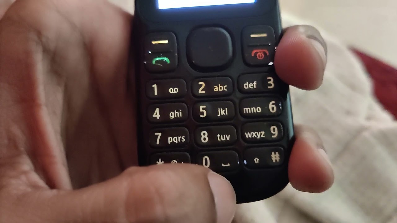 How to use space key in keypad type mobile - YouTube