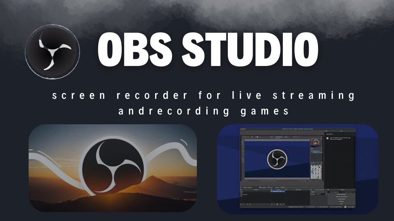 OBS STUDIO SCREEN RECORDER | STREAMING | GAMES RECORD | FOR FREE - YouTube