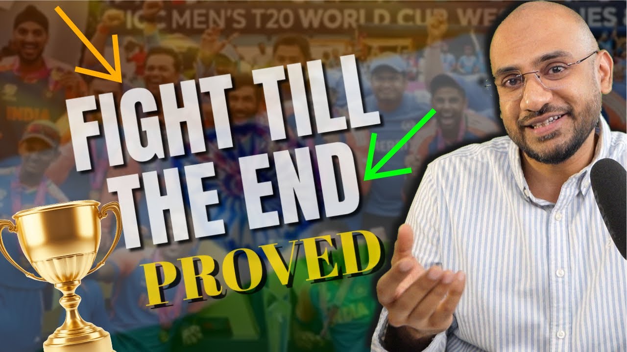 India’s Last Minute Win - A lesson for us All ! - YouTube