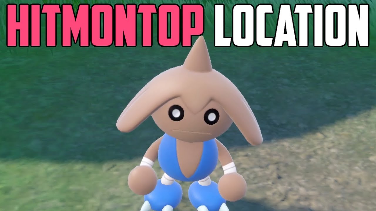 How to Catch Hitmontop - Pokémon Scarlet & Violet (DLC) - YouTube