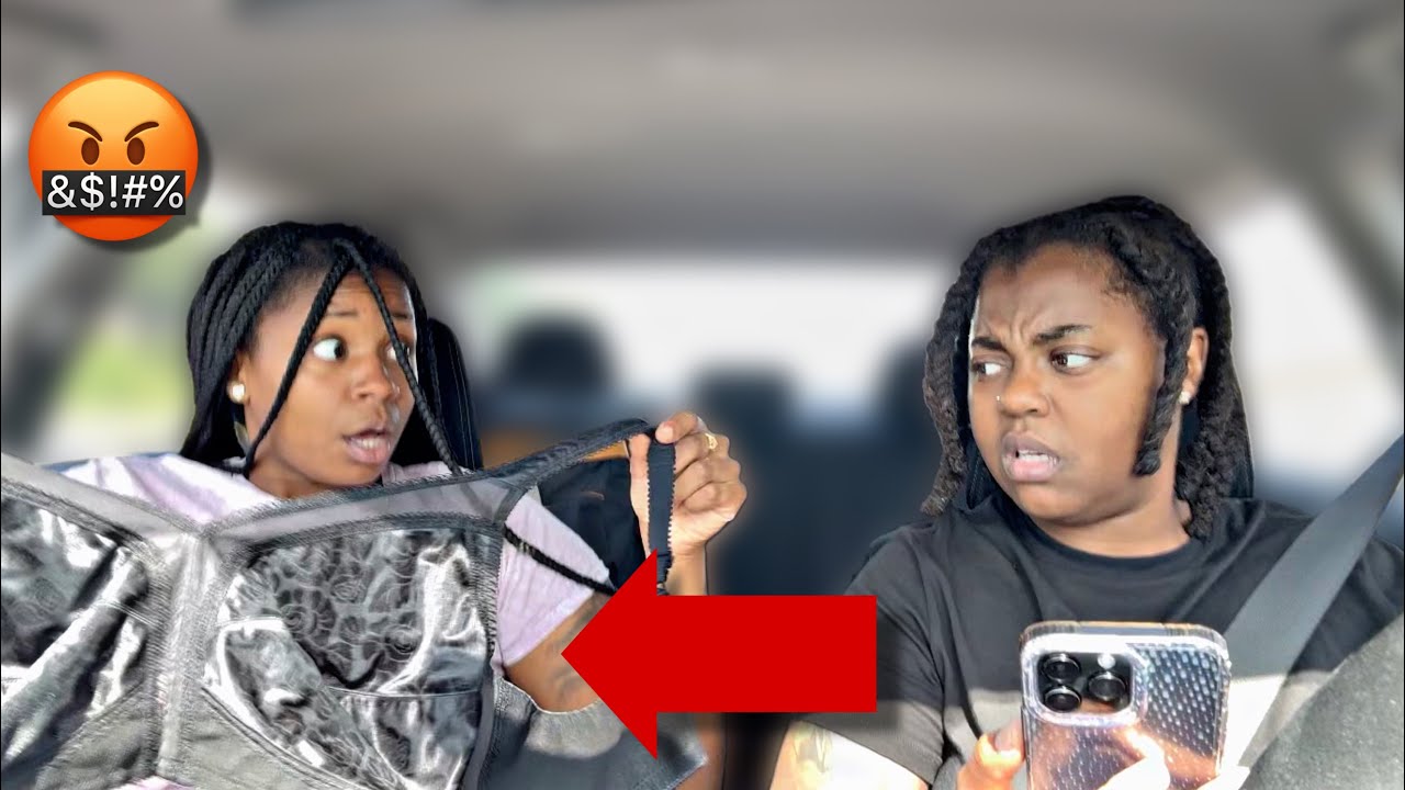SHE FOUND ANOTHER GIRL BR@ IN MY CAR!!*PRANK GONE WRONG* - YouTube