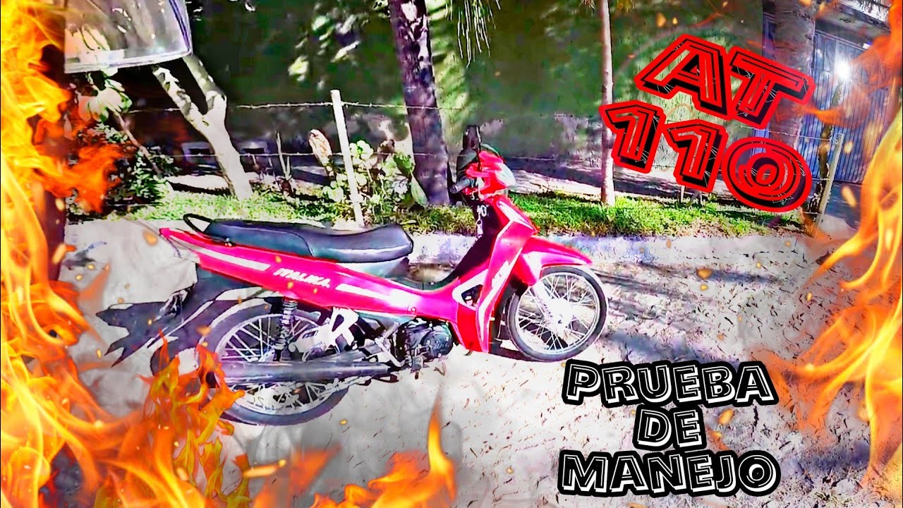 ITALIKA AT 110 PRUEBA DE MANEJO/ ES BUENA MOTO? /TEST DRIVE - YouTube