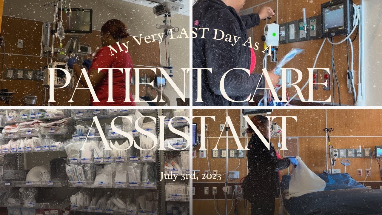 Day In The Life Of A Patient Care Assistant/Technician | my LAST 12 ...