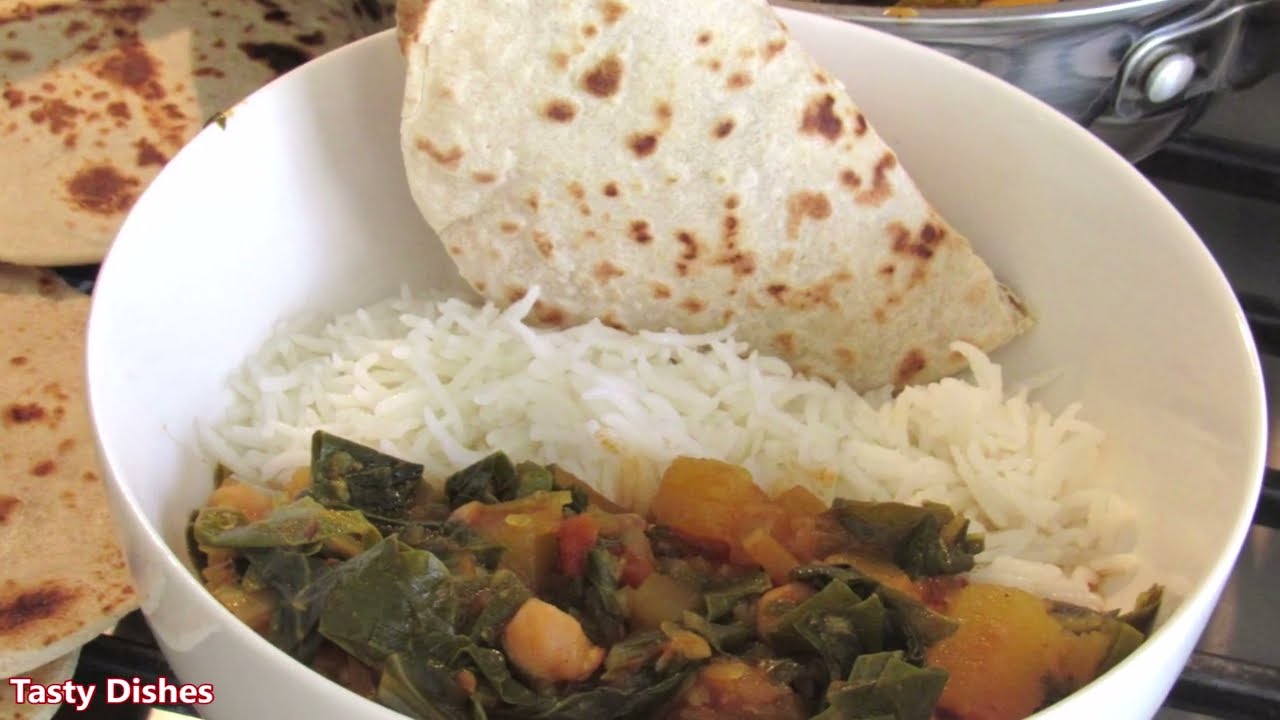 Vegetarian Pumpkin and Swiss Chard Curry - YouTube