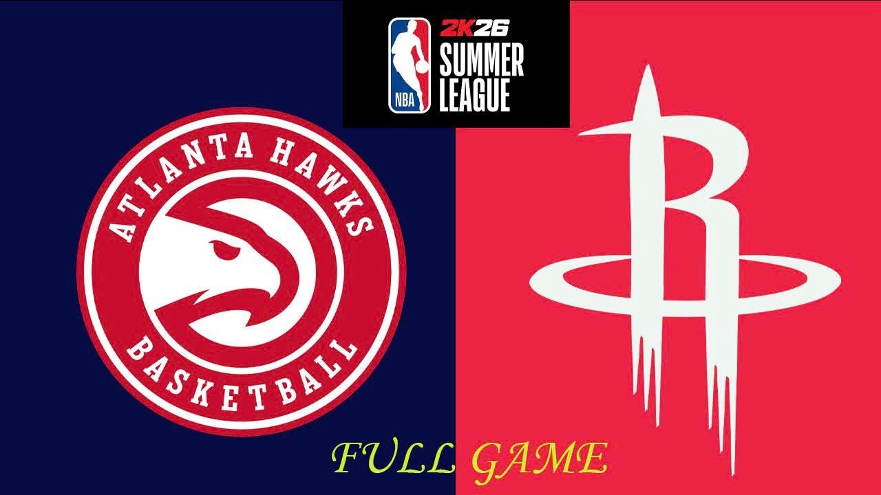 Atlanta Hawks vs Houston Rockets Full Game Jul 14 2025 NBA2K26 Summer ...