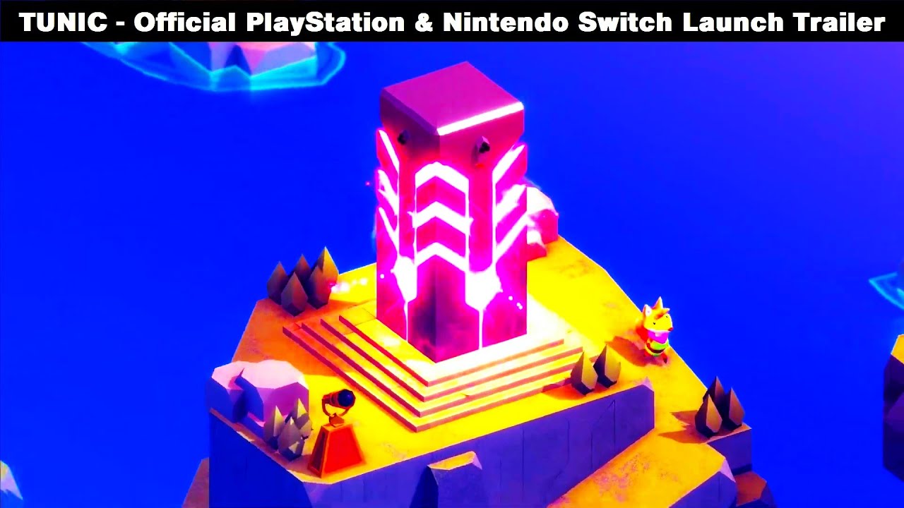 TUNIC - Official PlayStation & Nintendo Switch Launch Trailer - YouTube