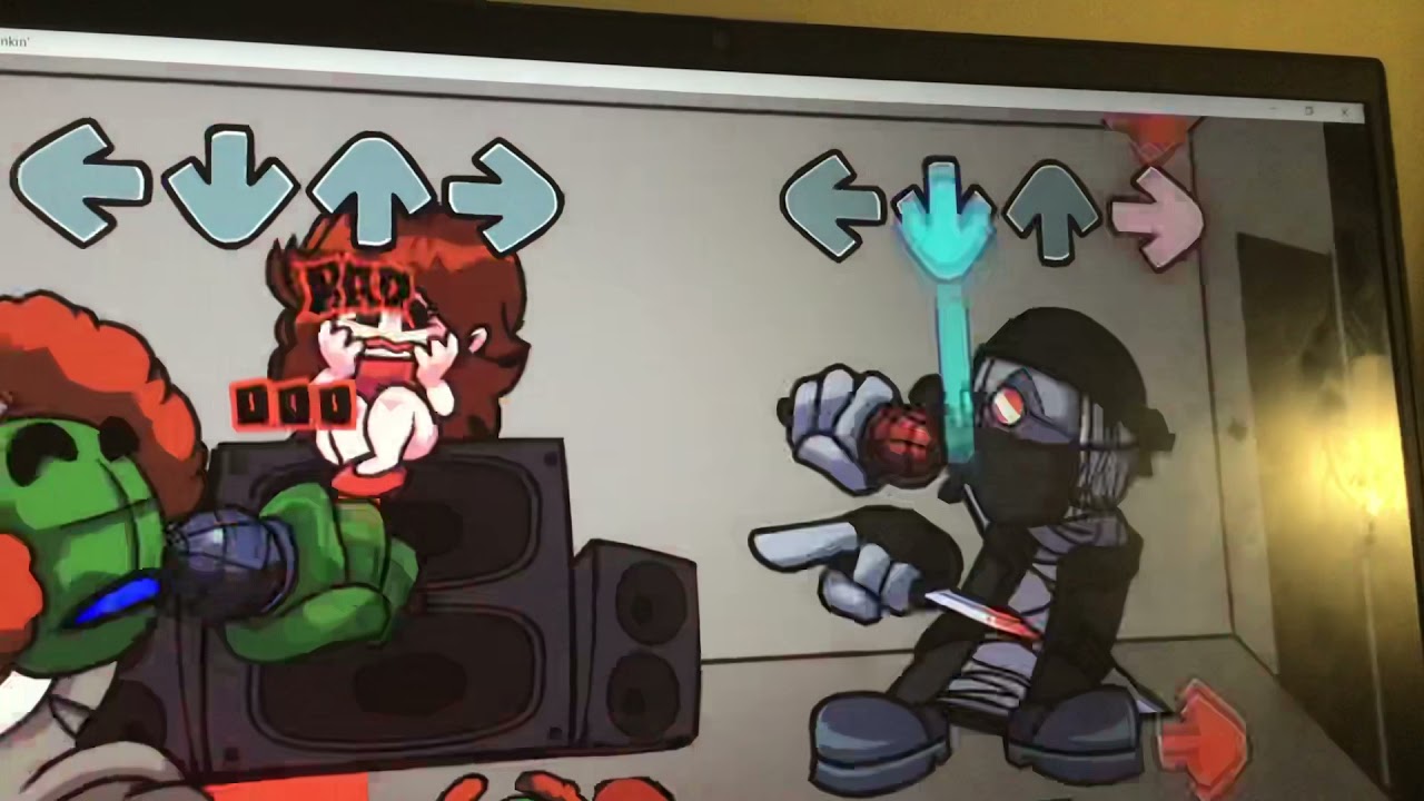 Fnf murder face tricky vs hank mod made by mr tricky Studio - YouTube