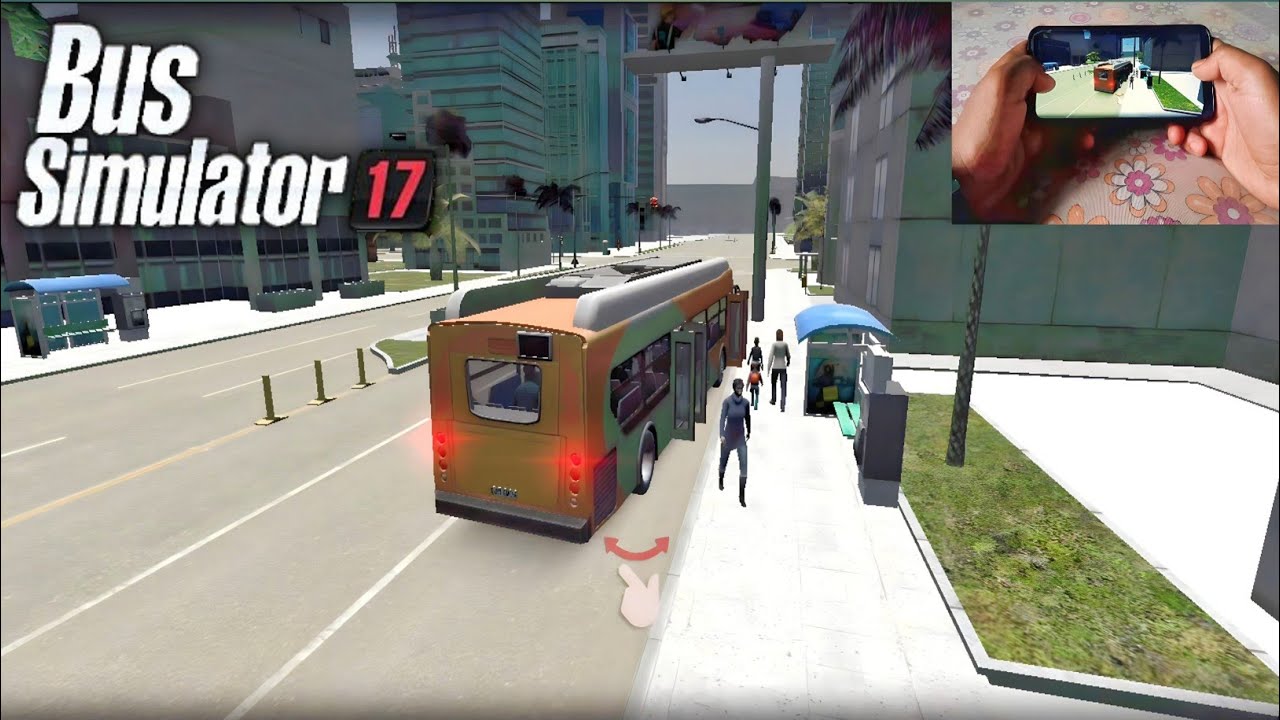 Bus Simulator 17 Gameplay (ULTRA GRAPHICS) Part -3 / Mobile Gameplay ...