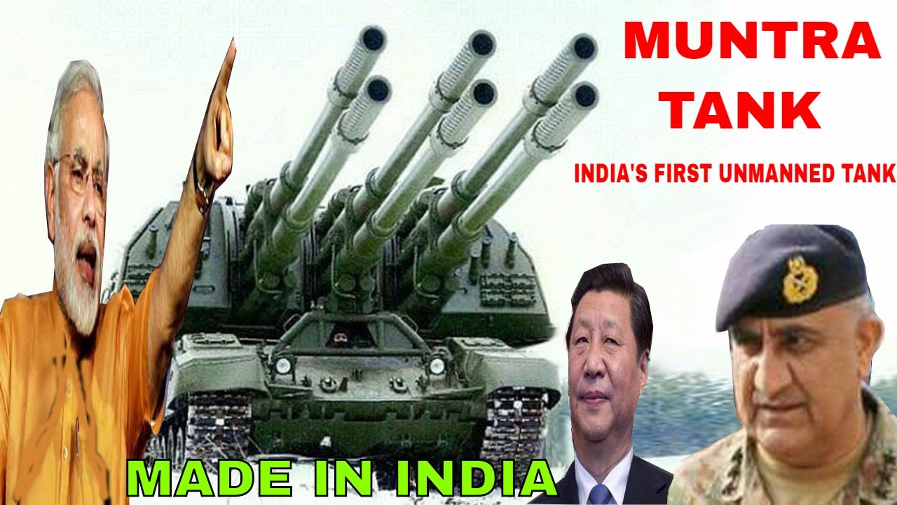 MUNTRA India’s First Unmanned Tank (MADE IN INDIA) - YouTube