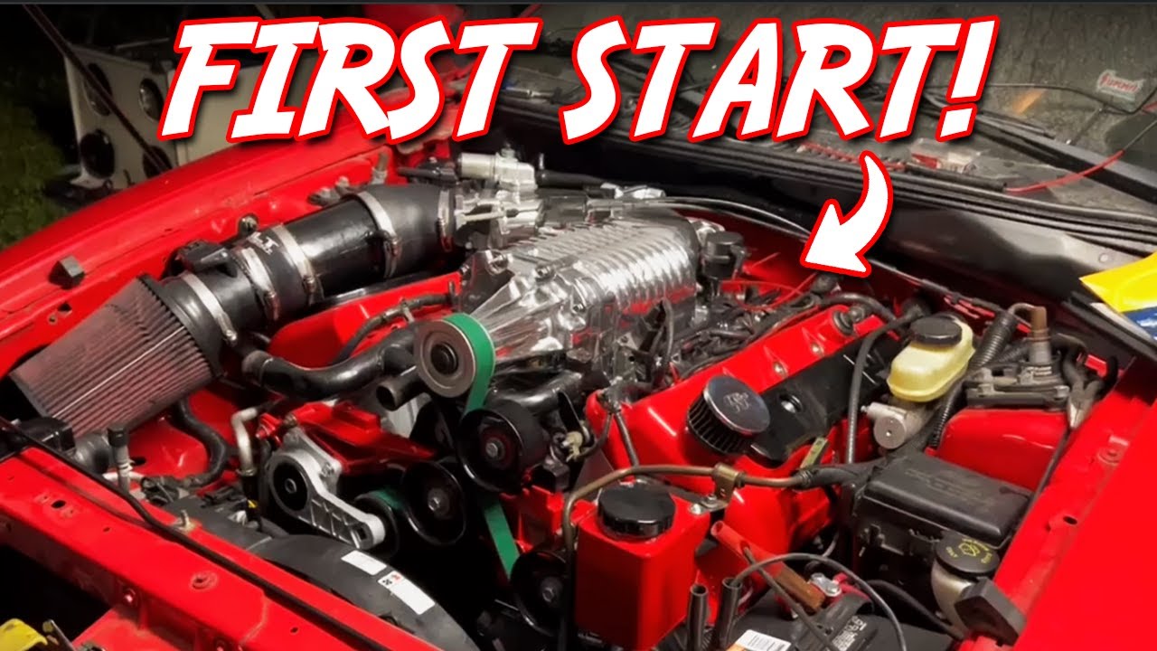 FIRST START With The NEW ENGINE In My TERMINATOR COBRA! - YouTube