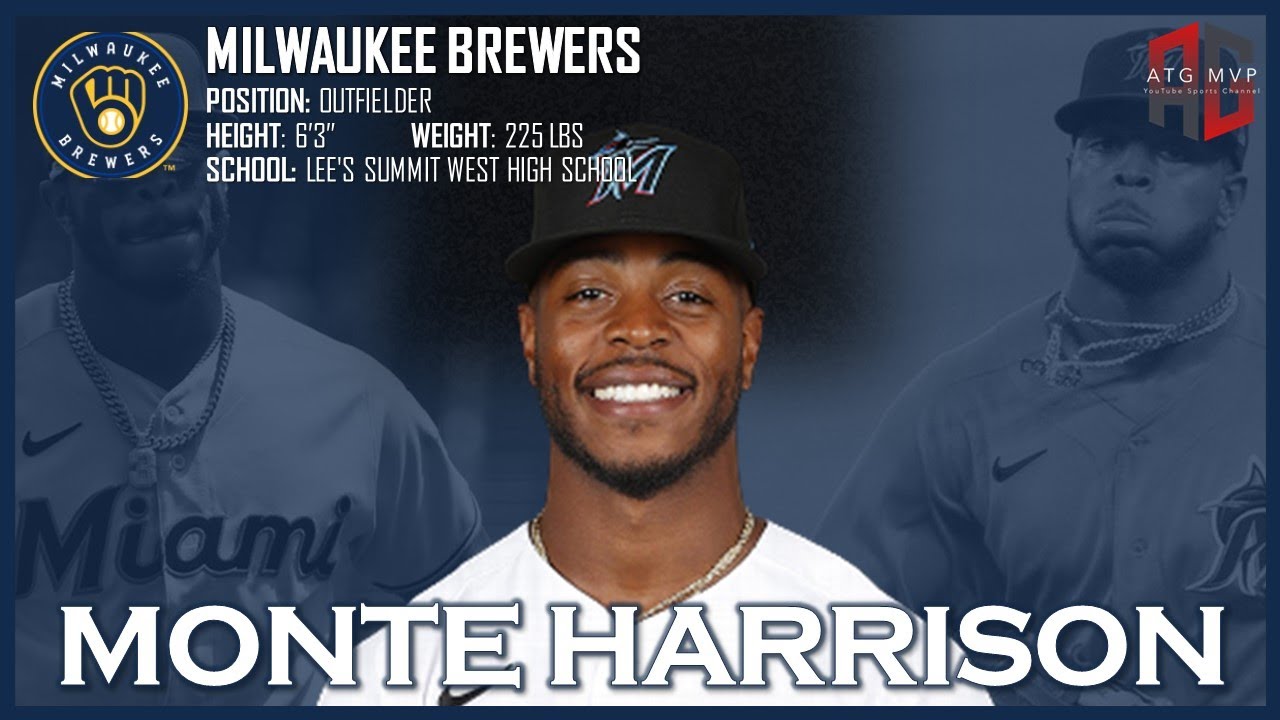 MILWAUKEE BREWERS: Monte Harrison ᴴᴰ - YouTube