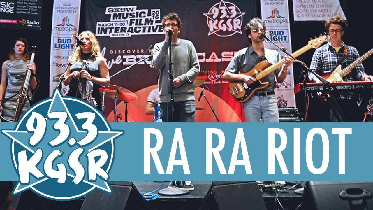 Ra Ra Riot "Water" [LIVE SXSW 2016] | Austin City Limits Radio - YouTube