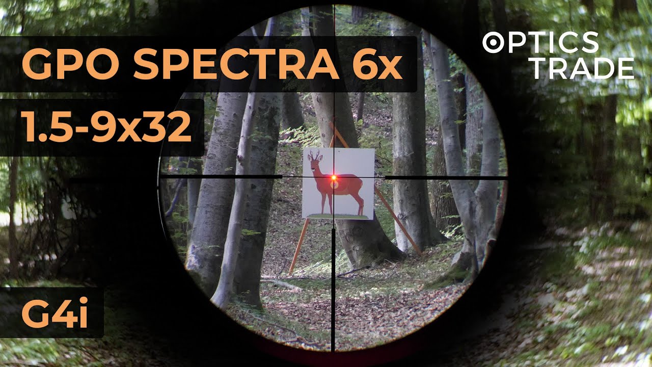 GPO SPECTRA 6x 1.5-9x32 Reticle G4i | Optics Trade Reticle Subtensions ...
