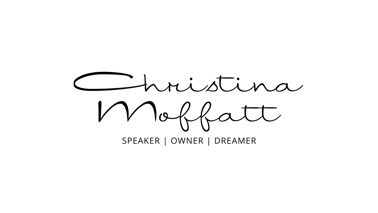Christina Moffatt Speakers Reel 2020 - YouTube