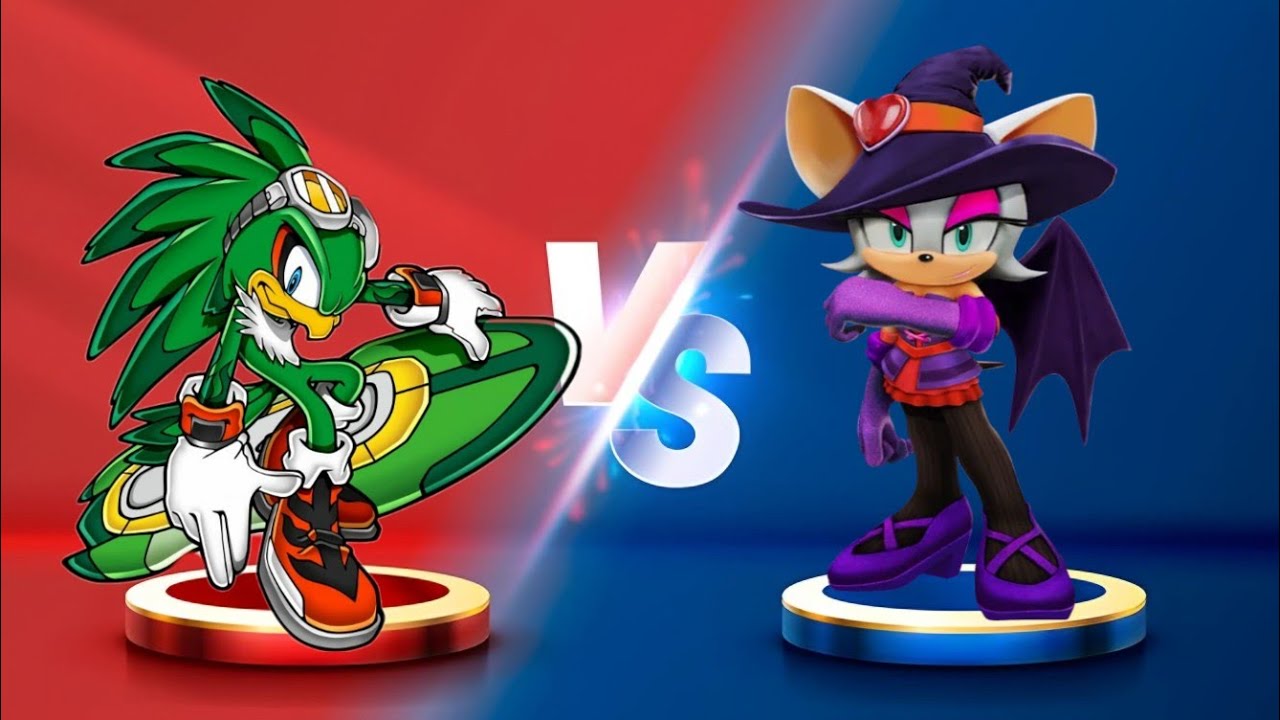 Sonic Dash - Excalibur Sonic VS All-Star Amy - Movie Sonic vs All ...