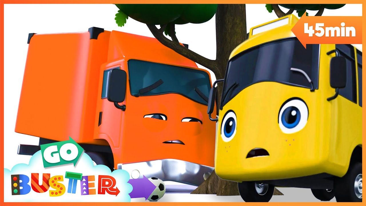 Tree Crash 💥 | Go Learn With Buster | Videos for Kids - YouTube