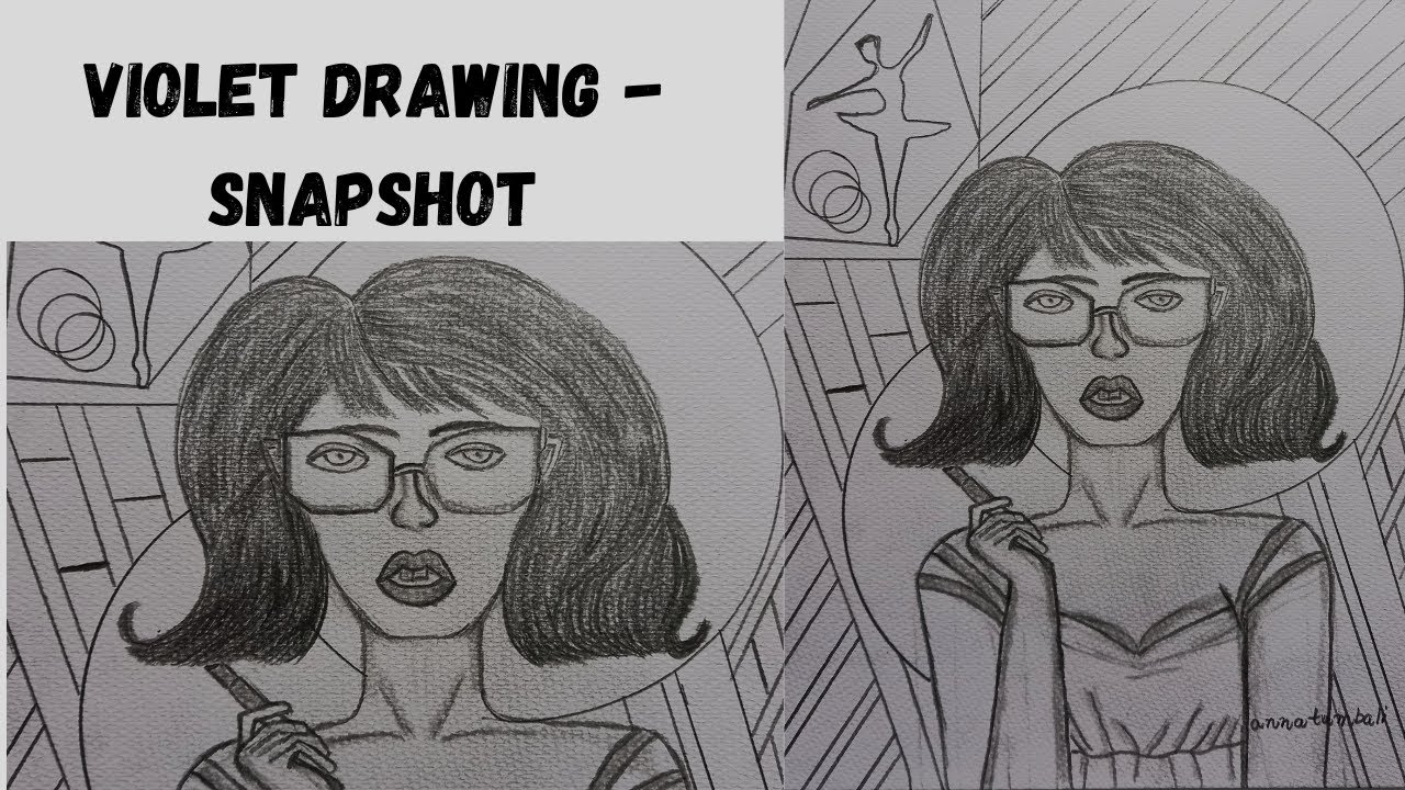 NFT Violet Drawing a Snapshot - YouTube