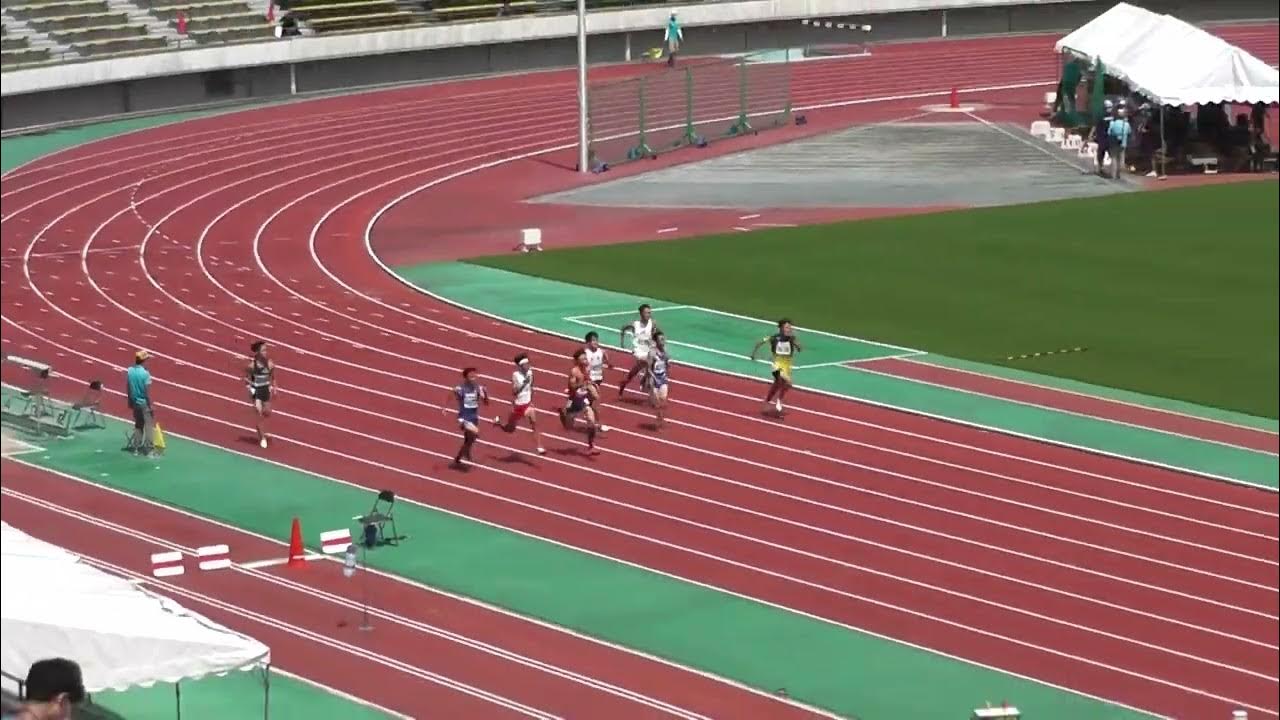 兵庫ユース陸上2022. 男子2年 200m 準決勝2組 - YouTube