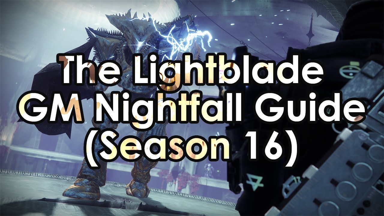 Destiny 2: The Lightblade Grandmaster Nightfall Guide - YouTube