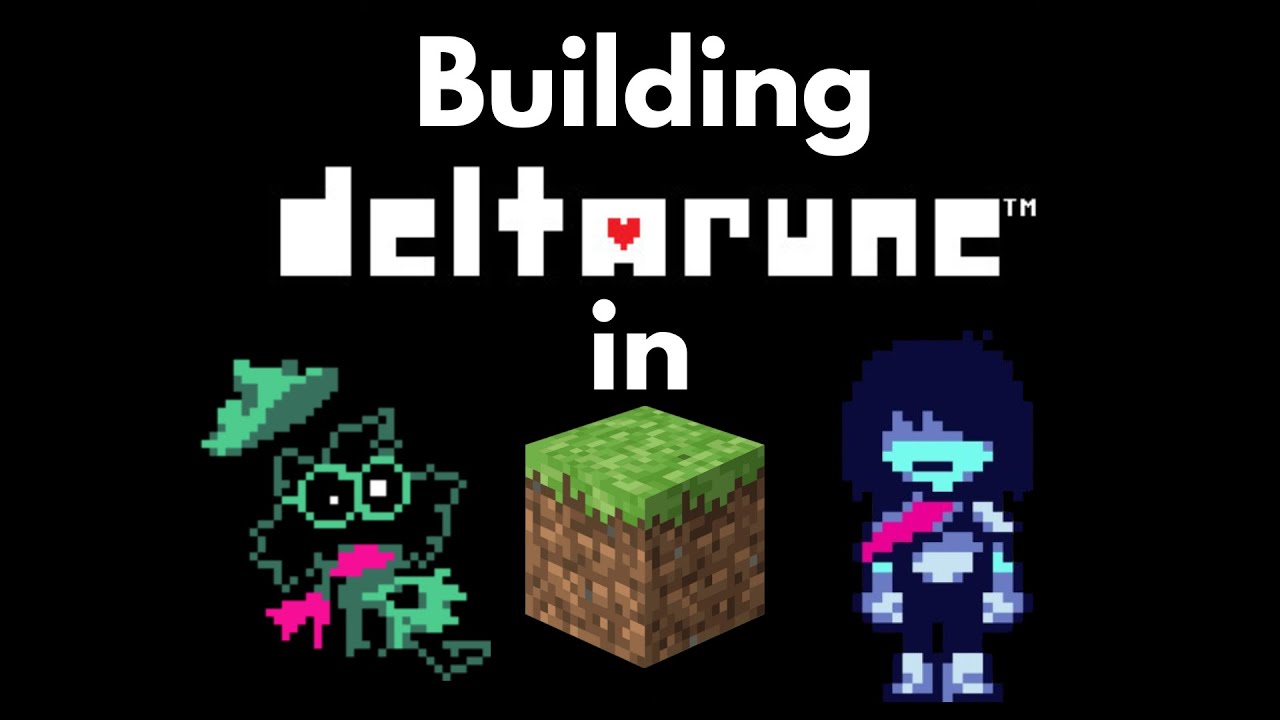 Building Ralsei's Castle from Deltarune in Minecraft! LIVE - YouTube