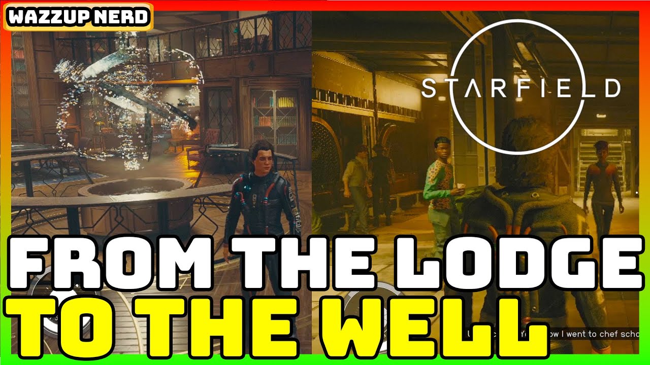 Starfield - How to Get to The Well From The Lodge - Quick Guide - YouTube