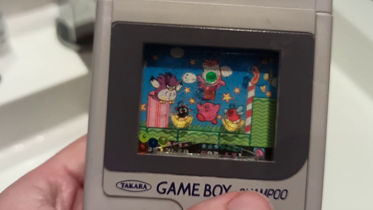 Takara GameBoy Shampoo. Waterfill: how to! - YouTube