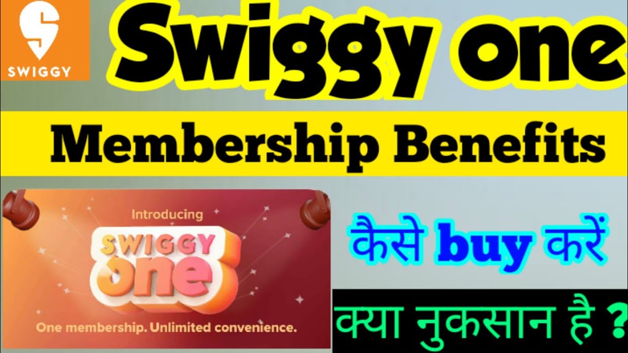 Swiggy one kya hai | swiggy one membership benefits | swiggy one kaise ...