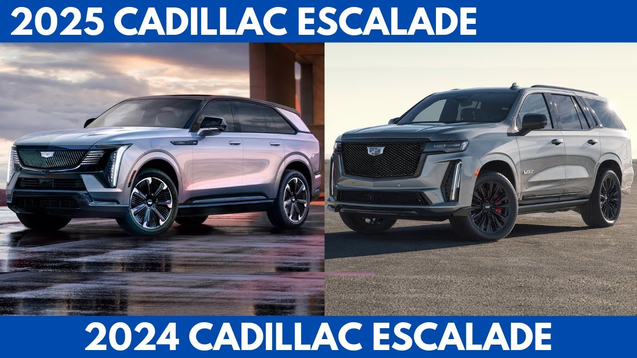 A Brothers Sibling Rivalry the 2025 Cadillac Escalade Vs. 2024 Cadillac ...