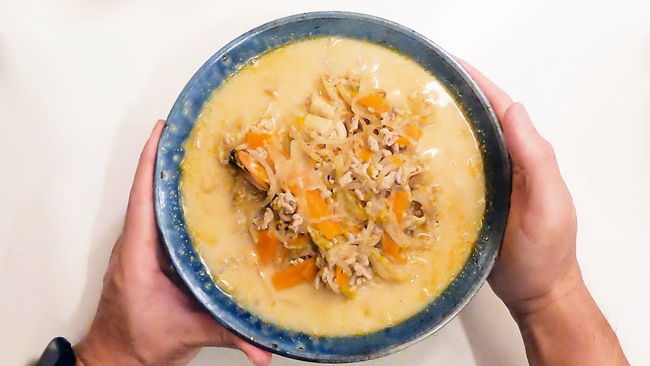 NAGASAKI CHAMPON RAMEN RECIPE | A Real Japanese Dad Cooks | Japanese ...