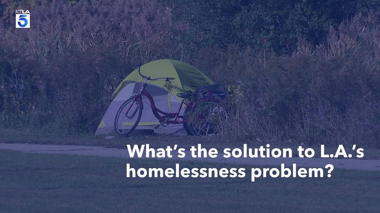 USC study offers solution to L.A.’s homelessness problem - YouTube