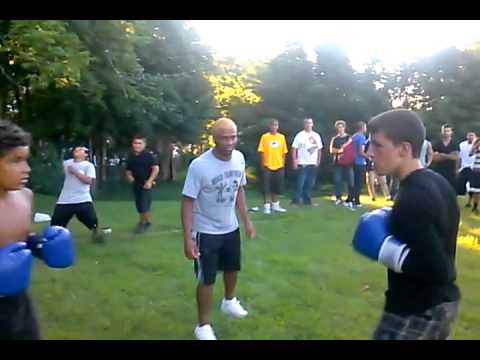 Fall River Boxing Dom vs Shawn - YouTube