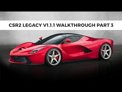 Csr2 Legacy V1.1.1 Walkthrough Part 3 - Beating Gold Rushers - YouTube