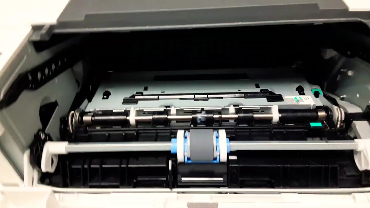 Replacing Toner in HP LaserJet M402n - YouTube