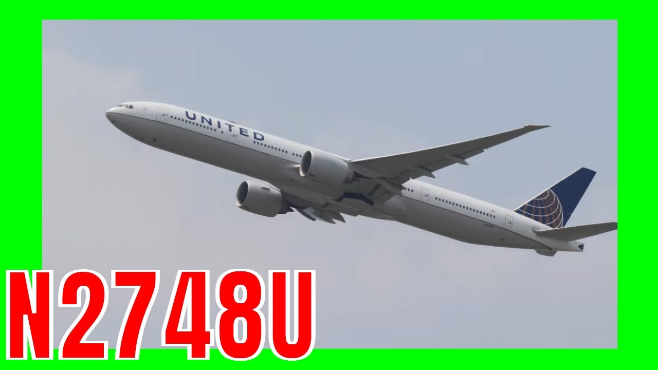 United Airlines BOEING 777 N2748U HKG-SFO UA862 001703 - YouTube