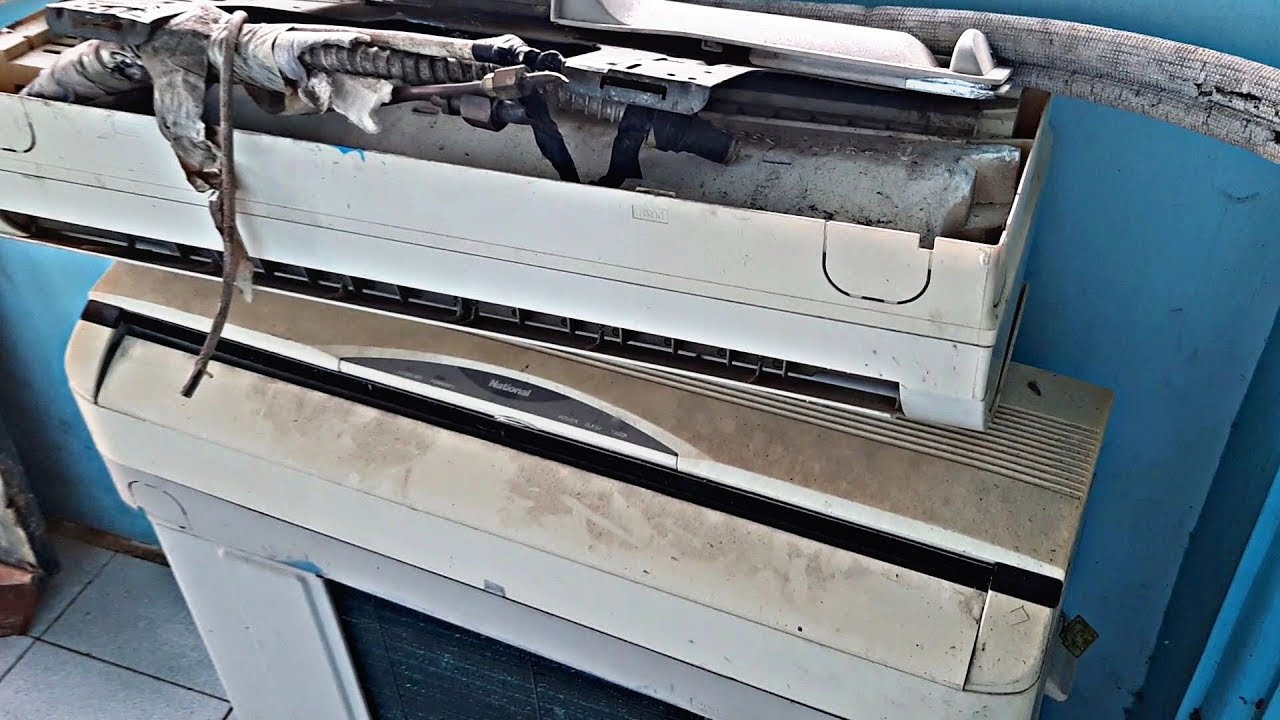 2 Air Conditioners | Panasonic Eolia CS-E1235K & National CS-C12BKN ...