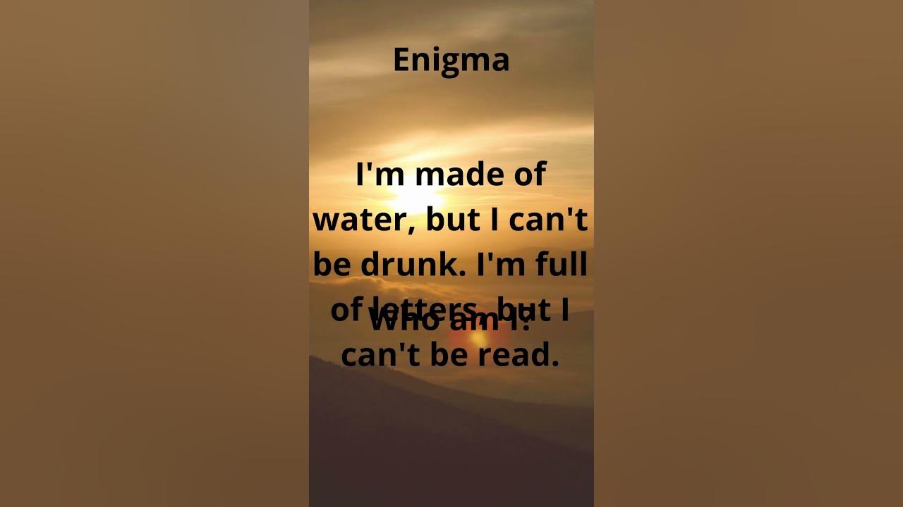 Enigma 2 - YouTube