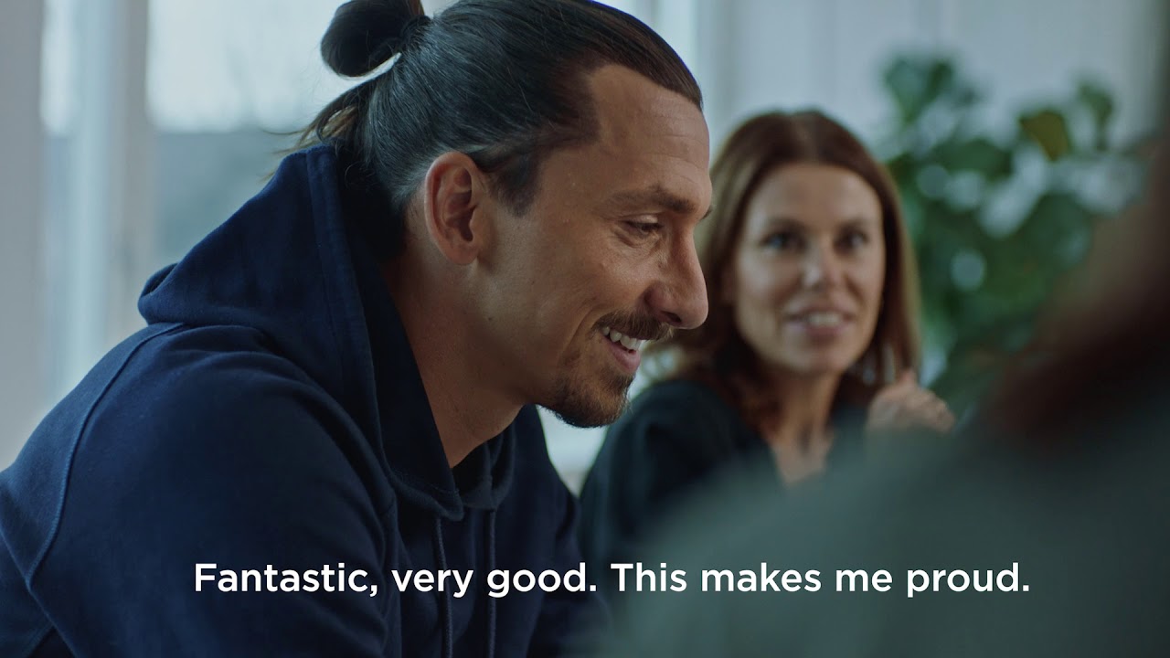 ZLATAN SPORT - Zlatan trying out The Right Routine products - YouTube