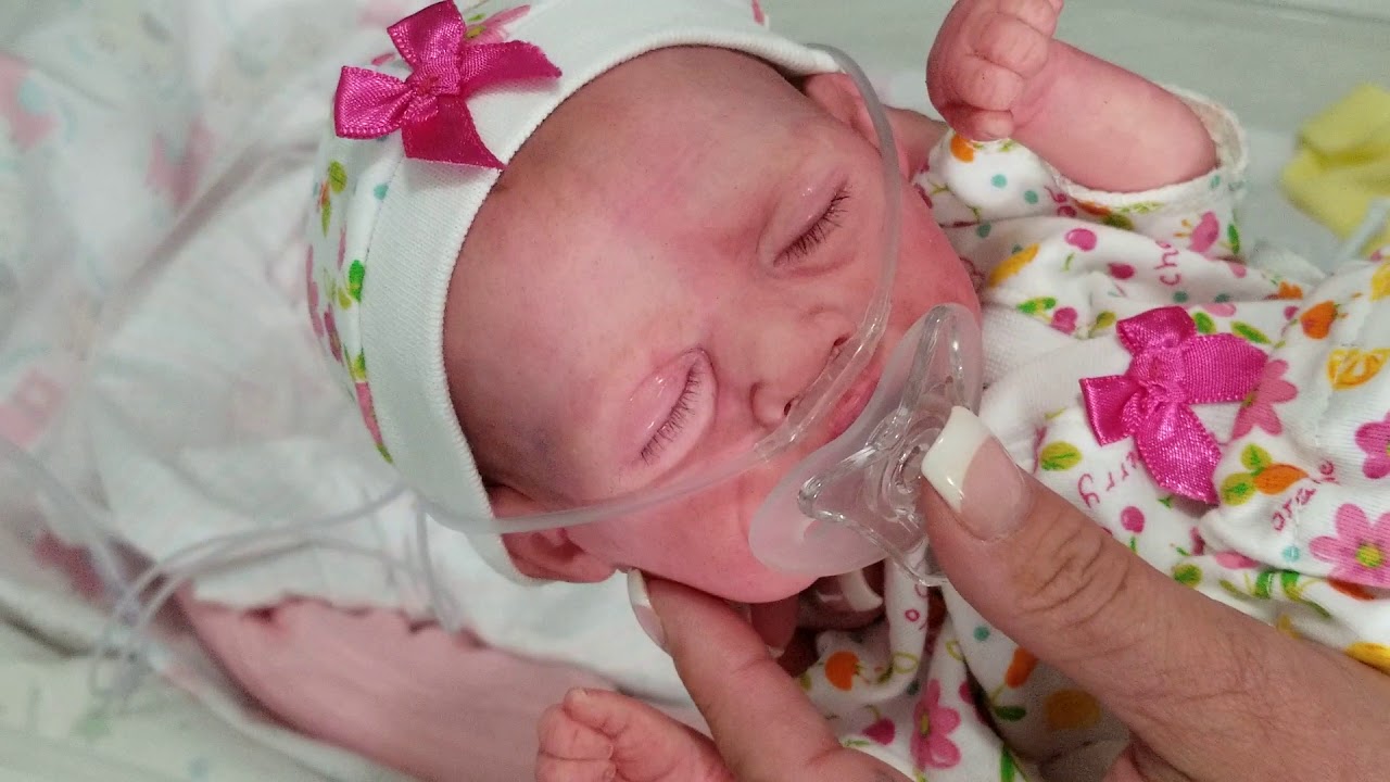 My NICU Silicone Micro Preemie Name reveal - YouTube