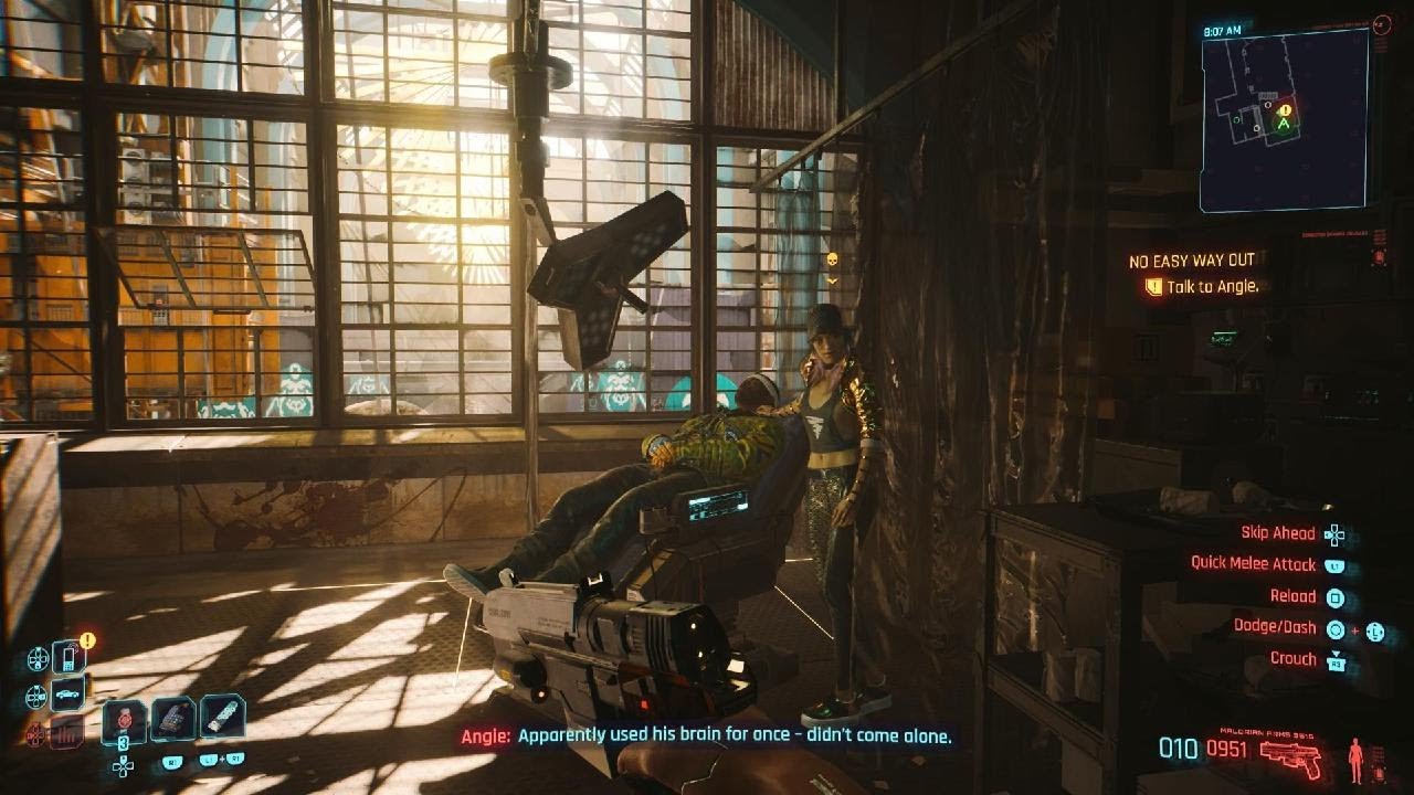 Cyberpunk 2077 - Phantom Liberty - V "negotiates" with Angie - PS5 ...