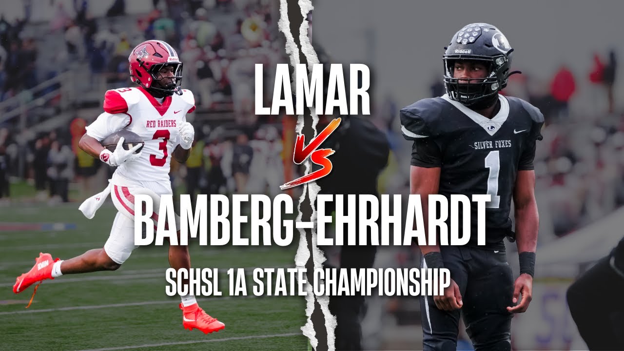 35-YEAR WAIT ENDS! Bamberg-Ehrhardt Wins 1A SCHSL State Championship vs ...