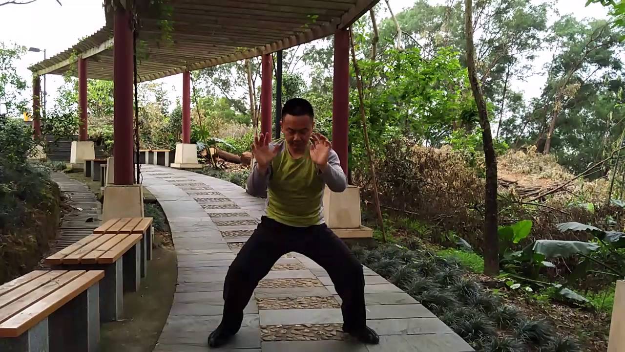 Taoist Dantian Qi gong training ( Tiger claw paw) - YouTube