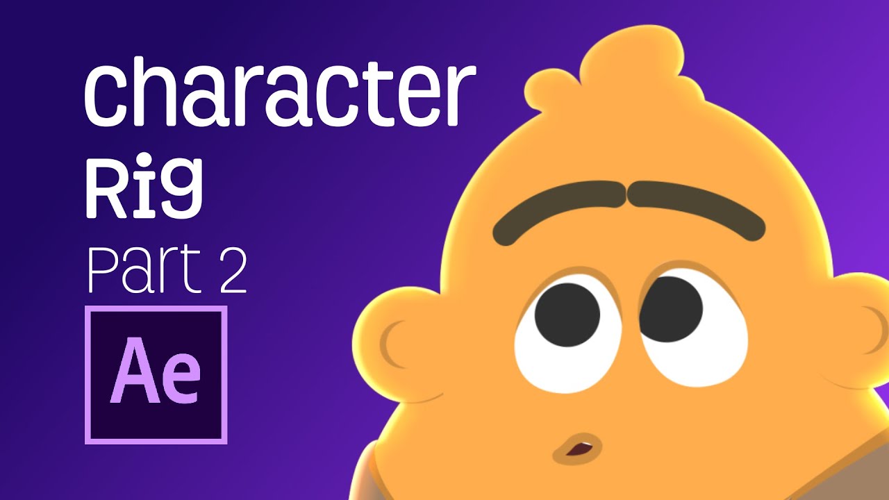 After Effects - Character Rig Part 2 | Tutorial on rigging the hands ...