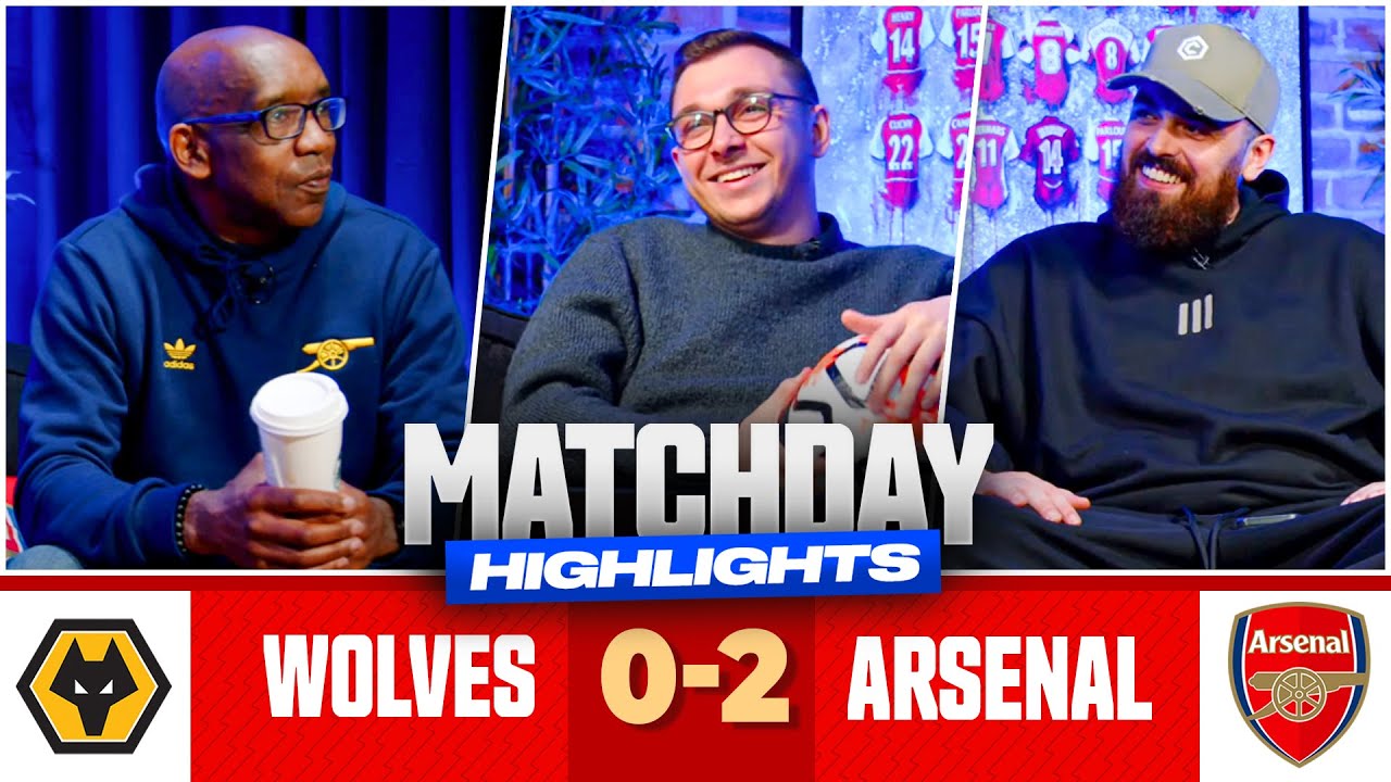 A Vital Three Points! | Wolves v Arsenal | Match Day Highlights - YouTube